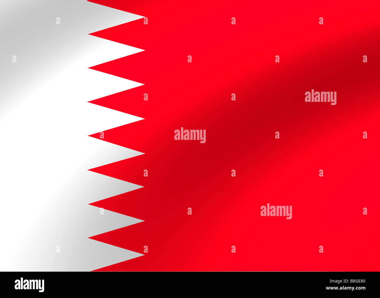Bahrain flag hi-res stock photography and images - Alamy