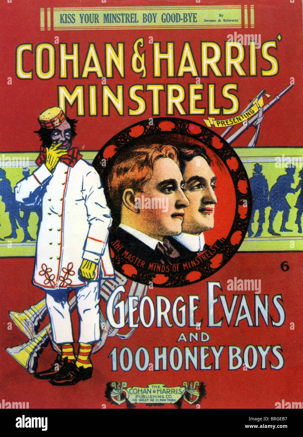 HARRIS, SAM H., LEFT, WITH GEORGE M. COHAN Stock Photo - Alamy