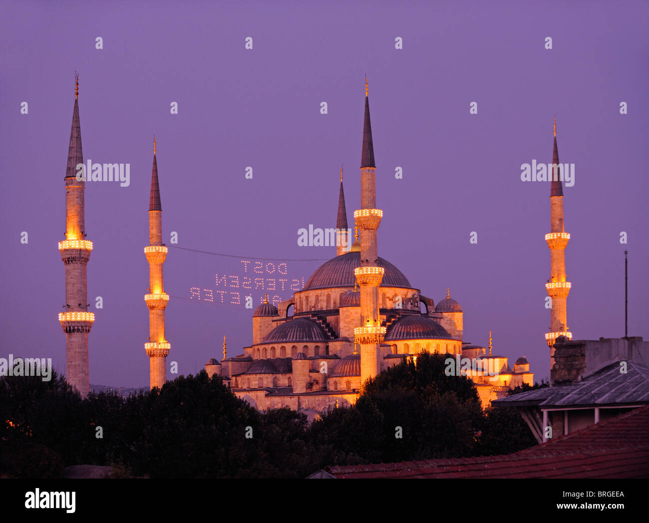 The Blue Mosque in Sultanahmet during Ramadan Stock Photo - Alamy