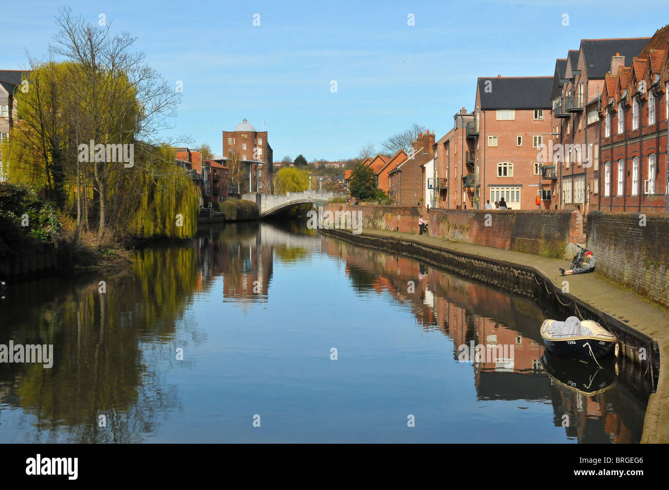 River Wensum, Norwich Stock Photo - Alamy