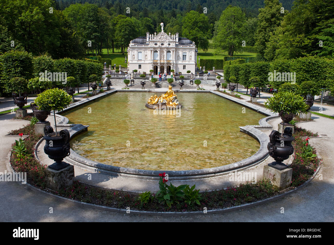 Linderhof Palace, Bavaria, Germany Stock Photo - Alamy