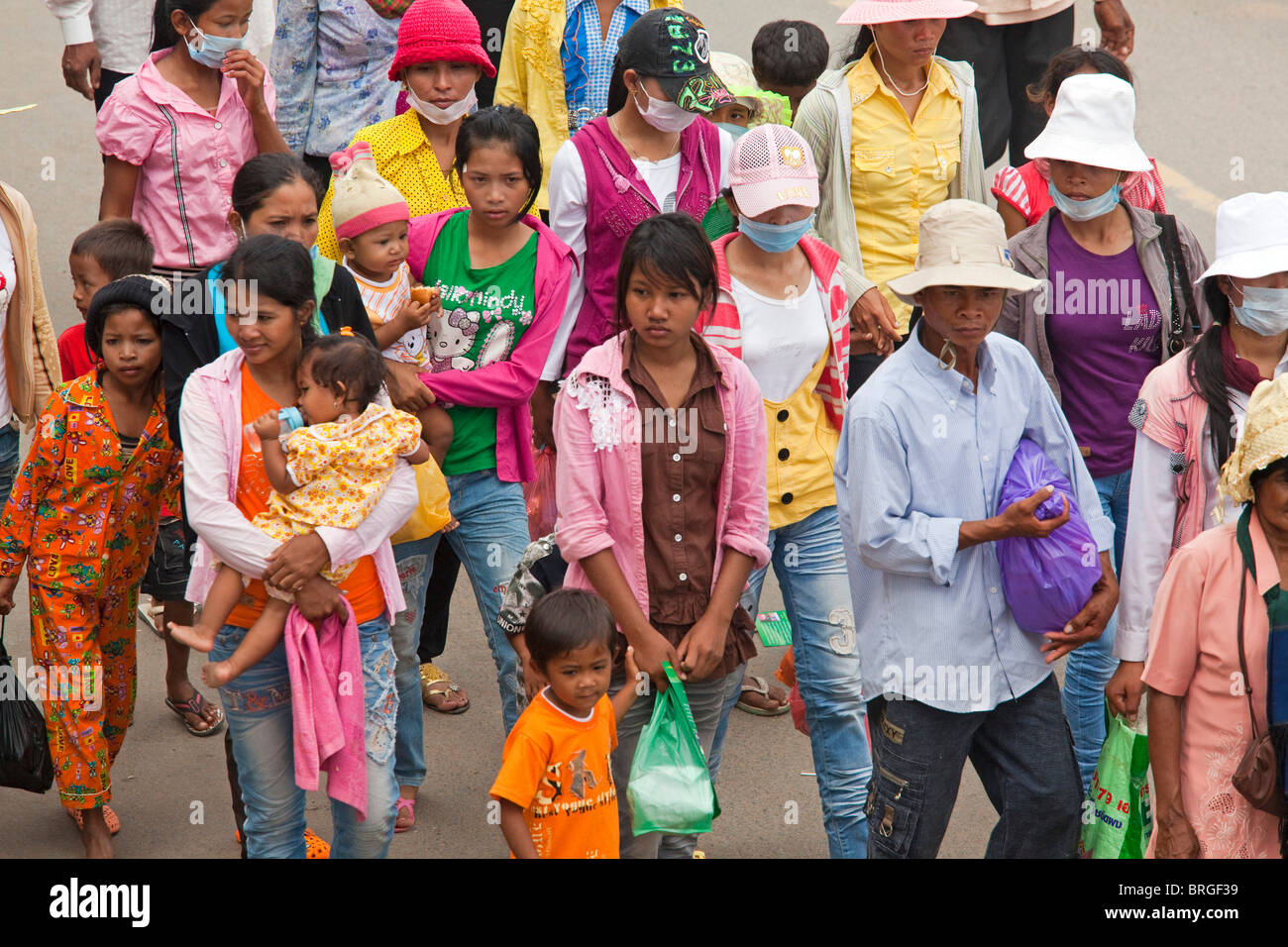 People at Water Festival, Phnom Penh, Cambodia Stock Photo - Alamy