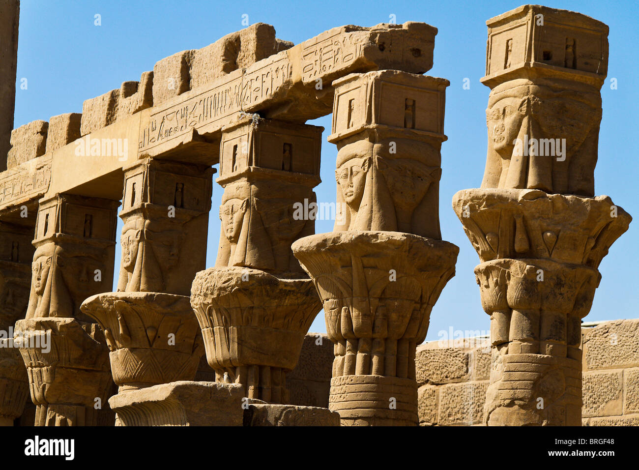 The Philae Temple in Aswan in Egypt Stock Photo - Alamy