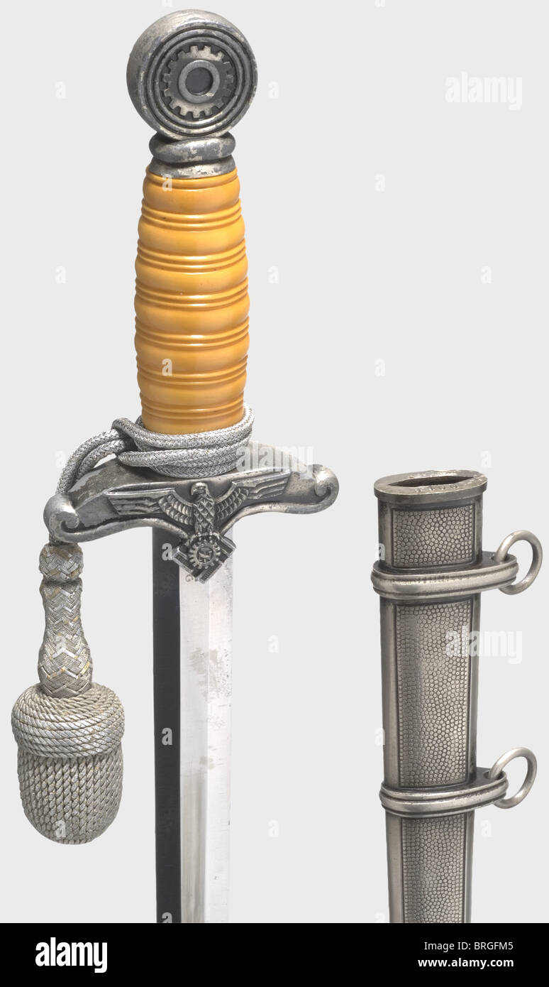 A model 1938 TENO(Technical Emergency Service)leader's dagger,complete ...