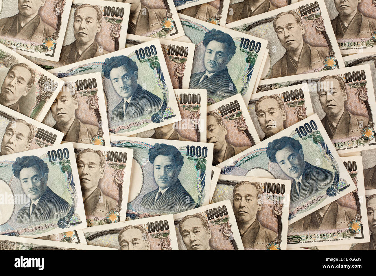Japanese yen notes. Currency from Japan Stock Photo - Alamy