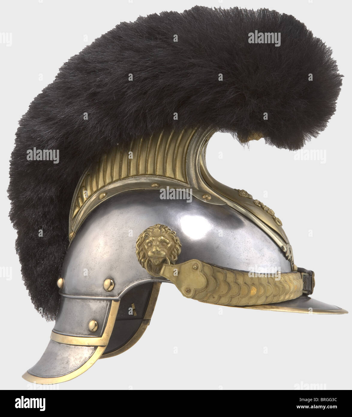 A model 1845/64 helmet for officers,of the 1st and 2nd Bavarian ...