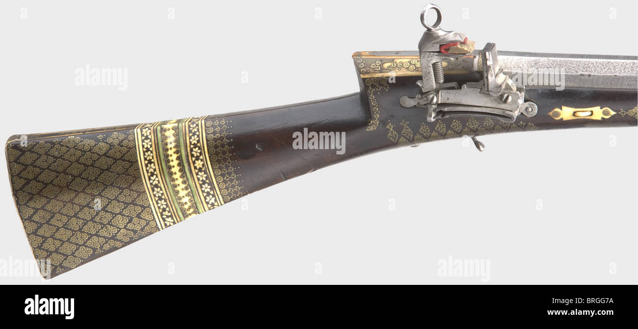 An ottoman miquelet flintlock rifle hi-res stock photography and images ...