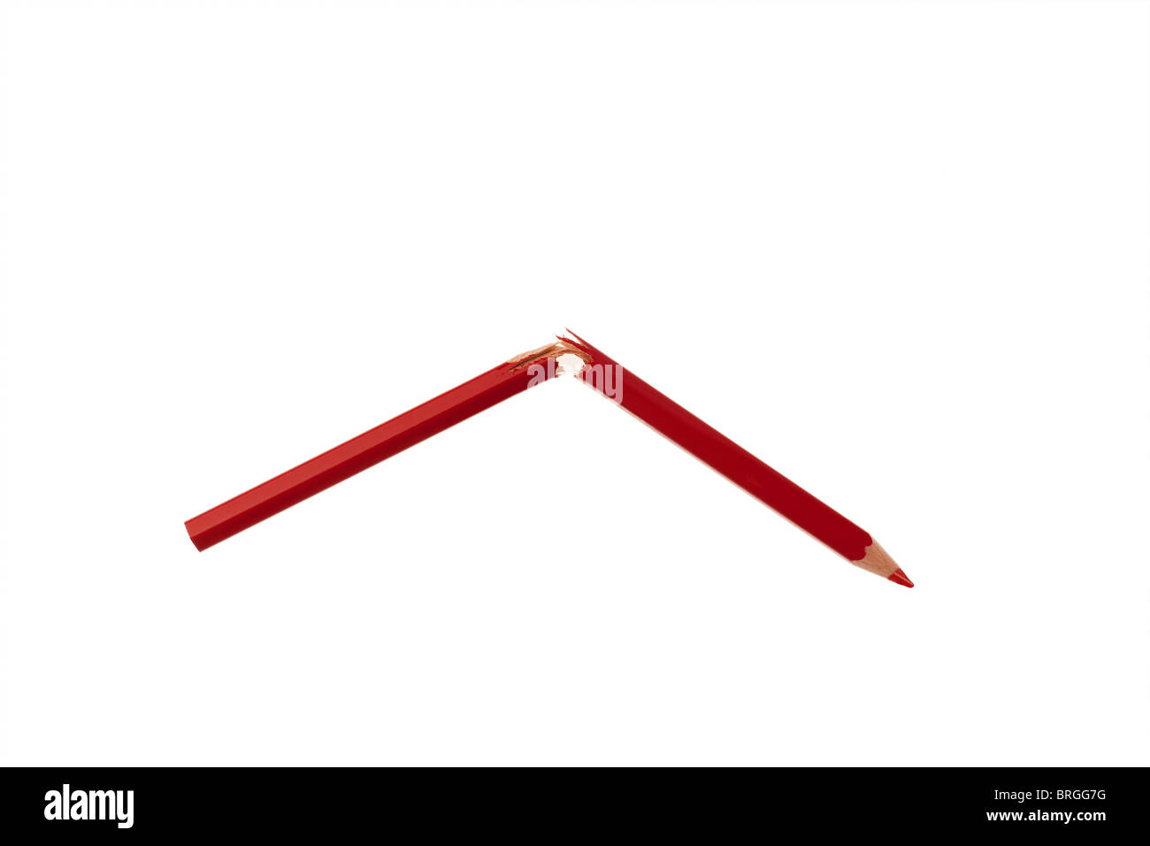 A red pen on a white background Stock Photo - Alamy
