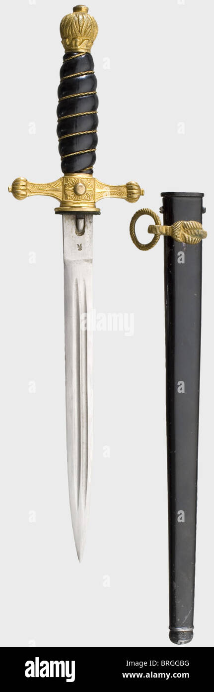 A dagger for officers,in the provisional German Navy after 1919 Dagger ...
