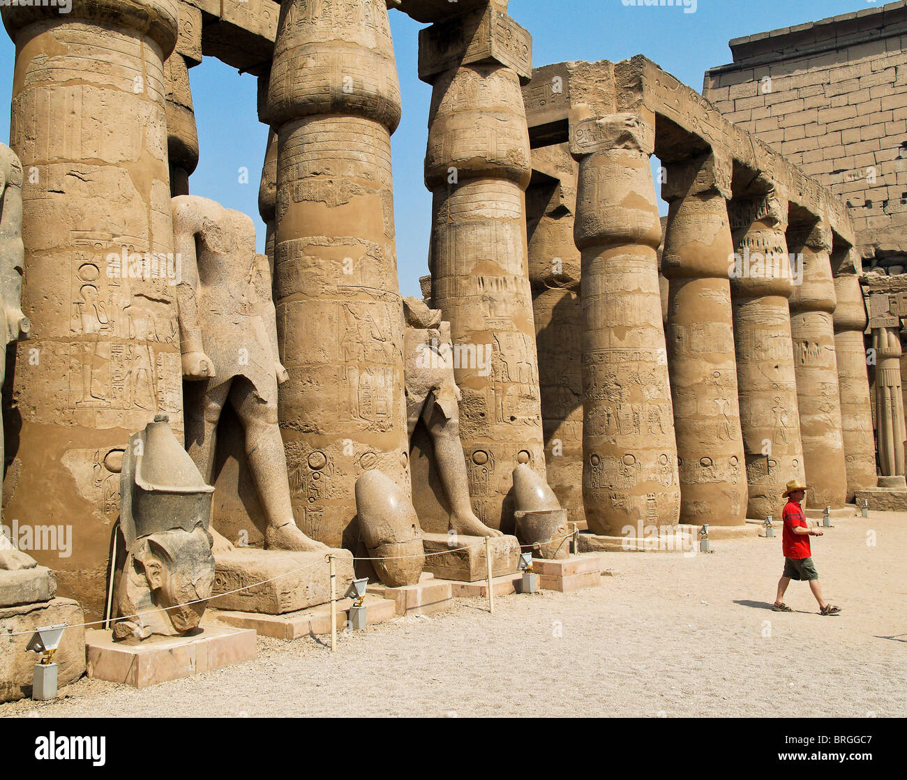 Africa, Egypt, Luxor, Amun Temple of Luxor Stock Photo - Alamy