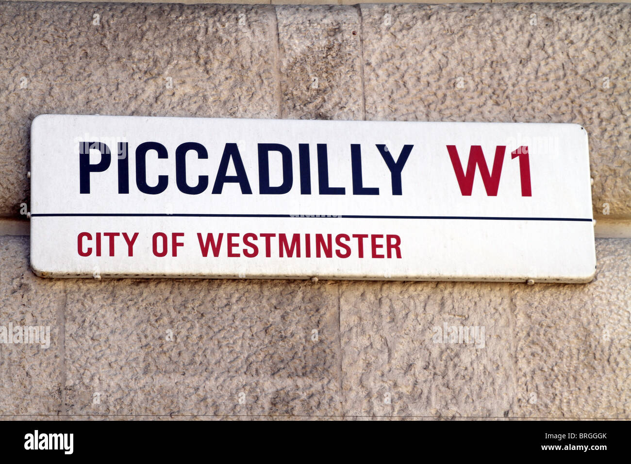 London w1 signs hi-res stock photography and images - Alamy