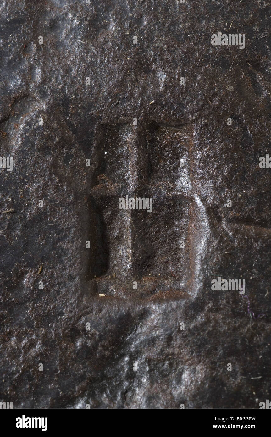 A large German anvil,16th/17th century A large iron blacksmith's anvil ...