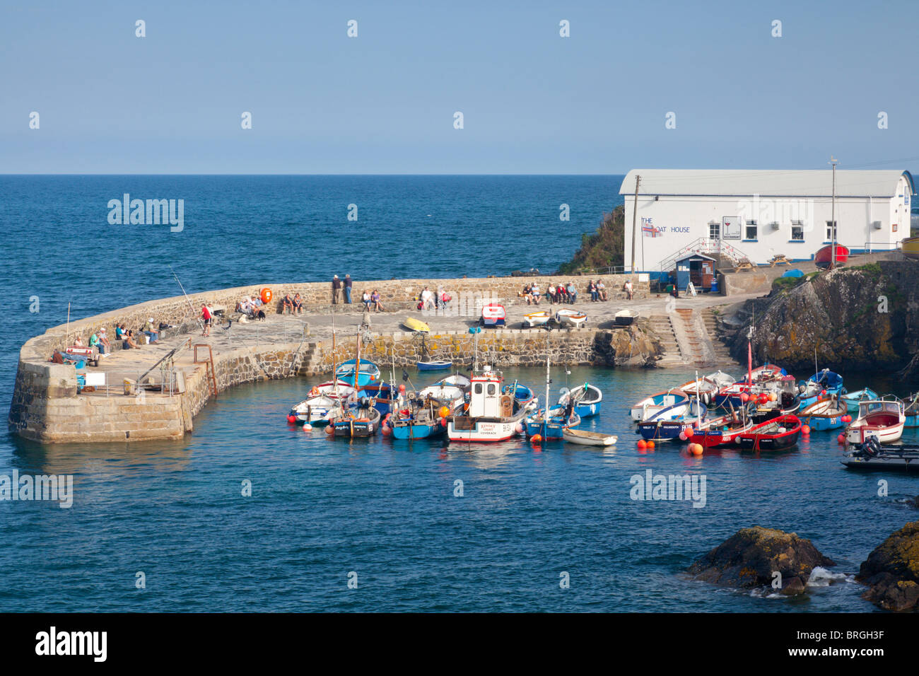 Coverack cornwall hi-res stock photography and images - Alamy