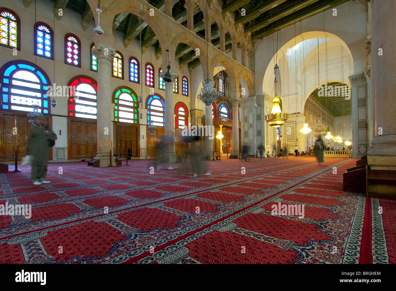Umayyad mosque, Damascus, Syria Stock Photo - Alamy