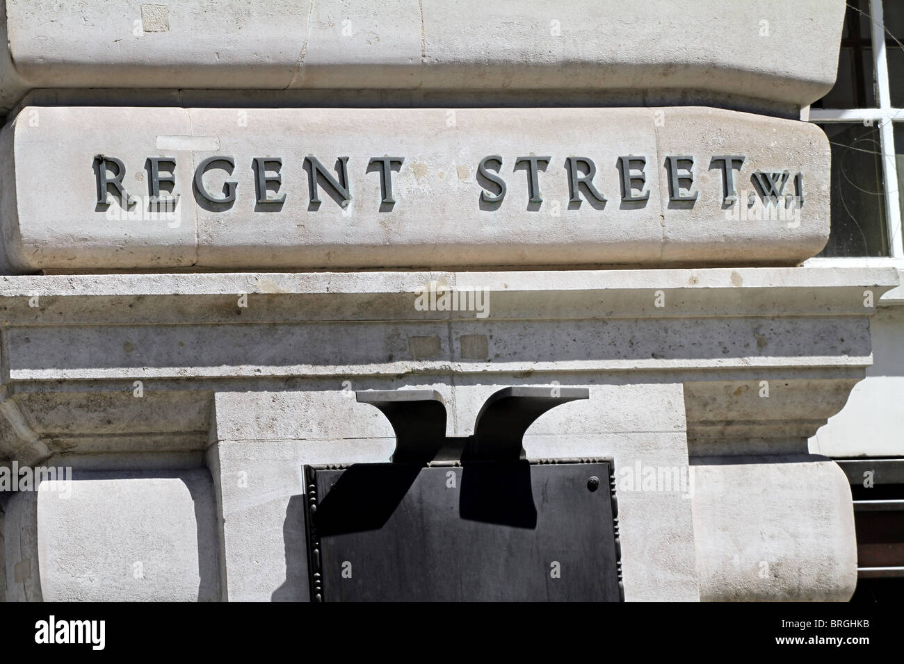 Regent Street sign, London, England Stock Photo - Alamy