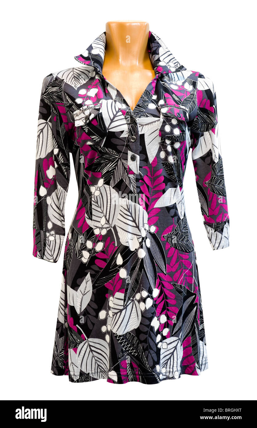 ladies corduroy tunic, isolated, clipping path Stock Photo - Alamy