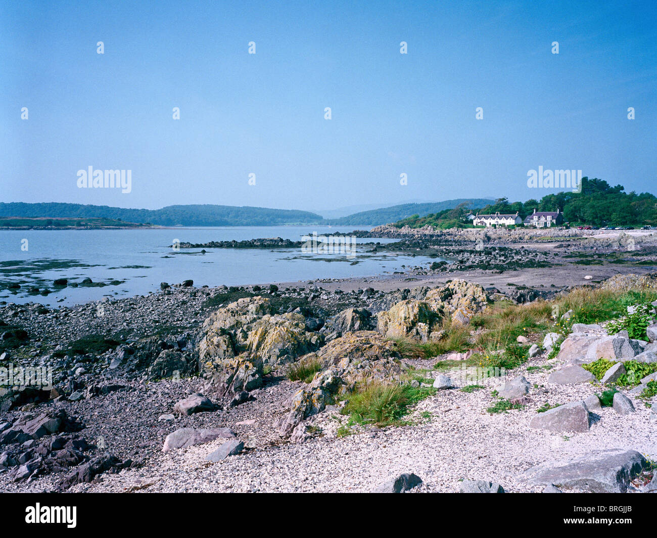 Galloway shoreline near Rockliffe Scotland Stock Photo - Alamy