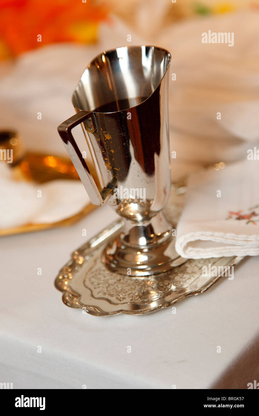 Christening cup hi-res stock photography and images - Alamy