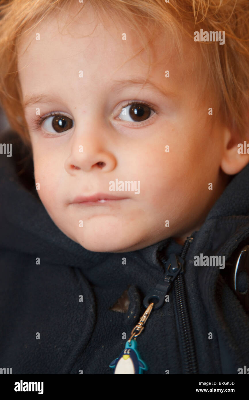 portrait of little boy Stock Photo - Alamy