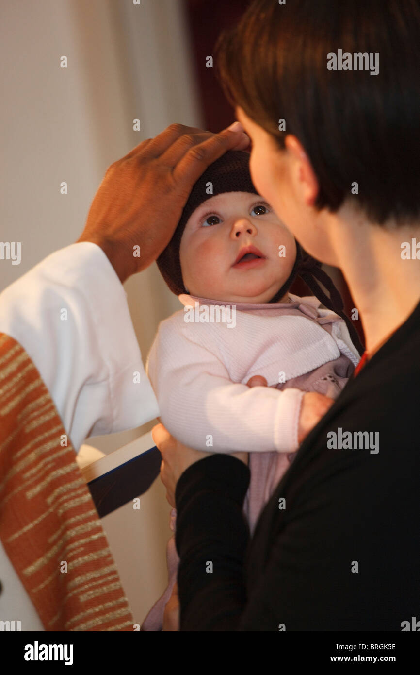 Baptism girl hi-res stock photography and images - Alamy