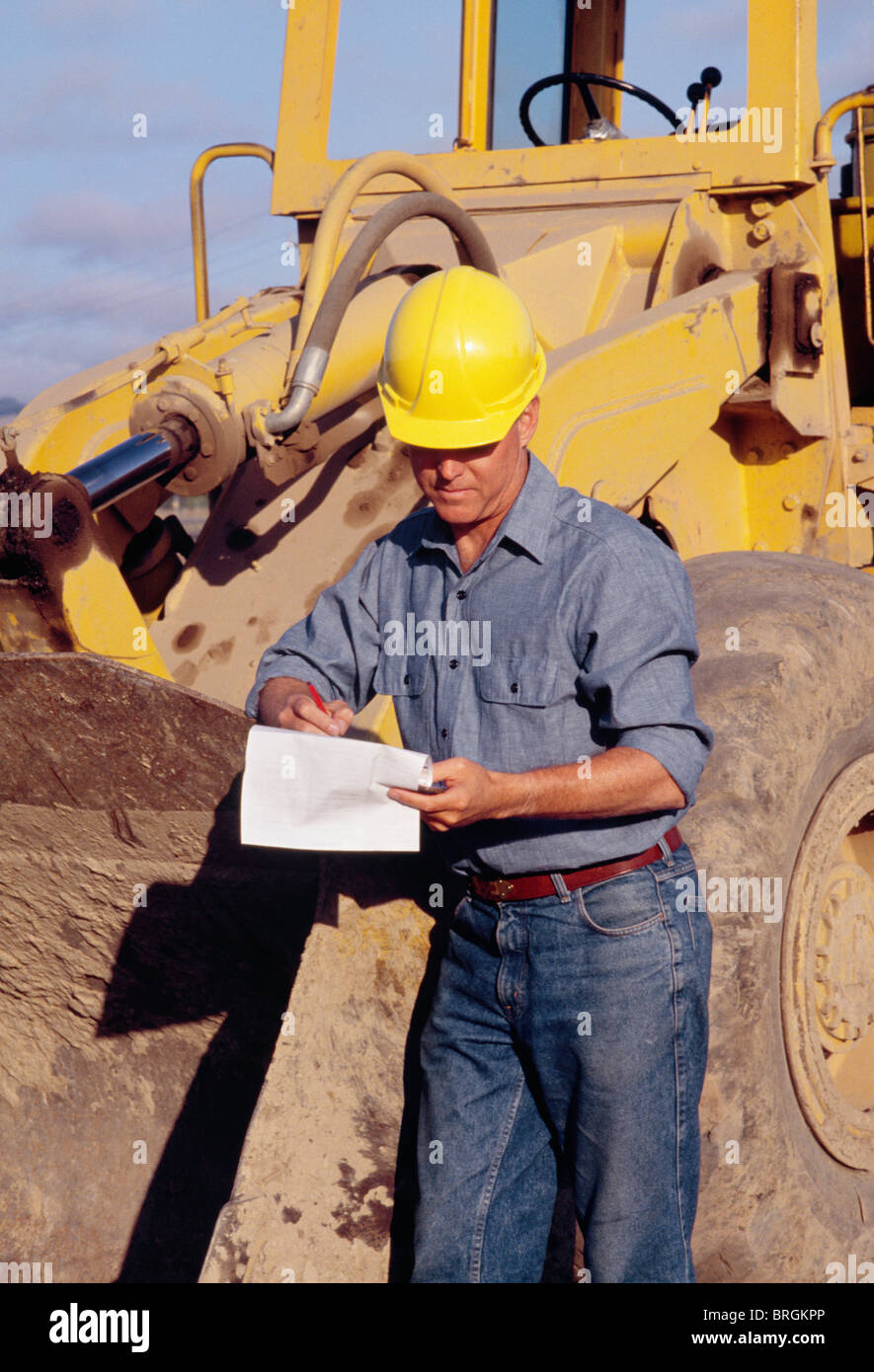 Engineer develops construction plans hi-res stock photography and ...