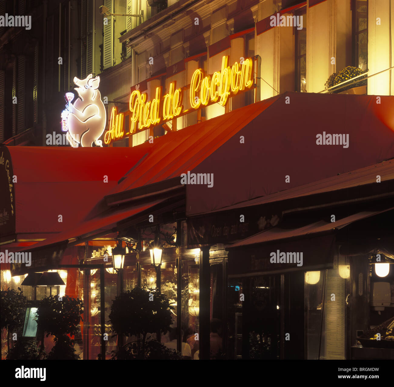 Pied de cochon restaurant hi-res stock photography and images - Alamy