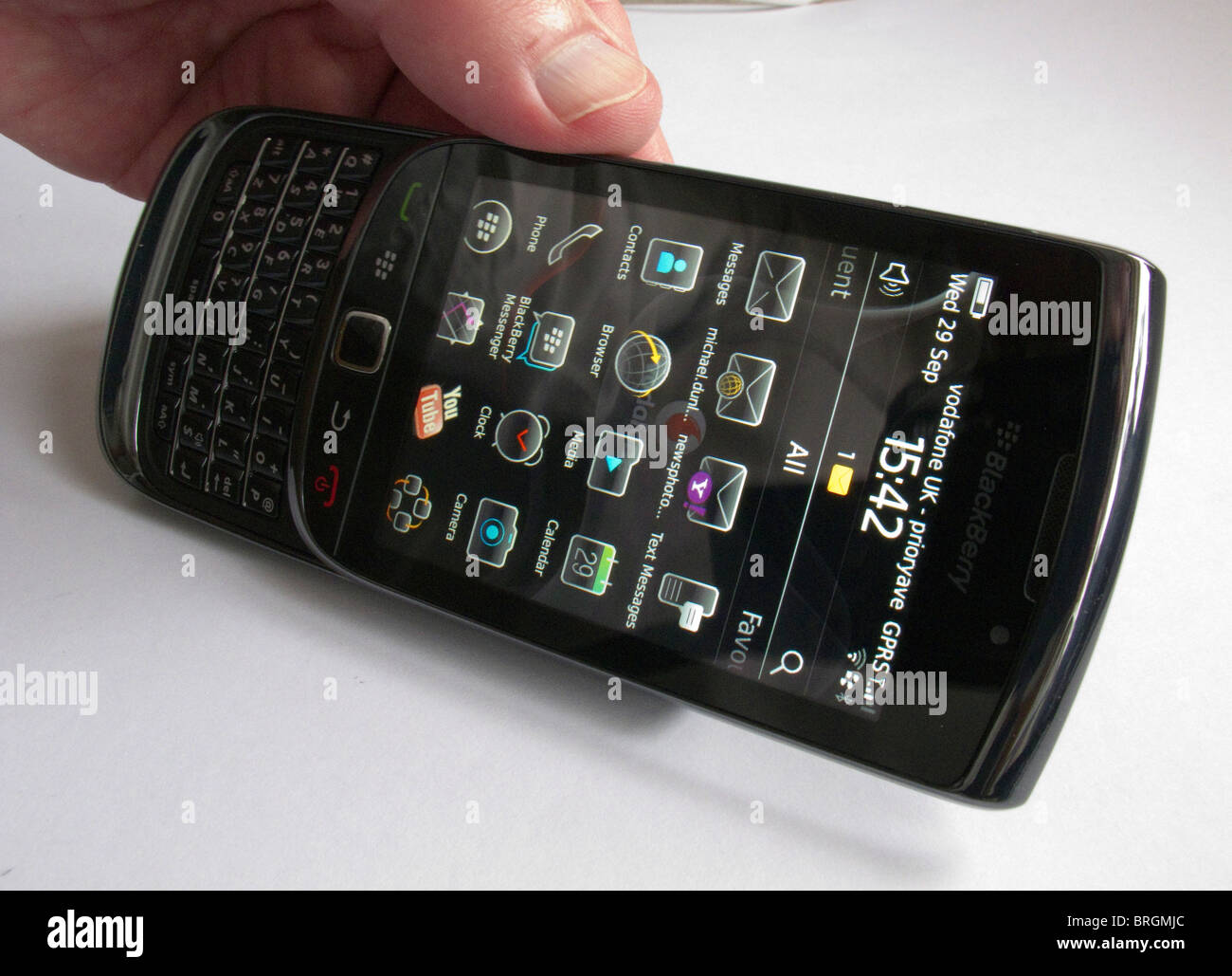 Blackberry Touch Screen With Keyboard