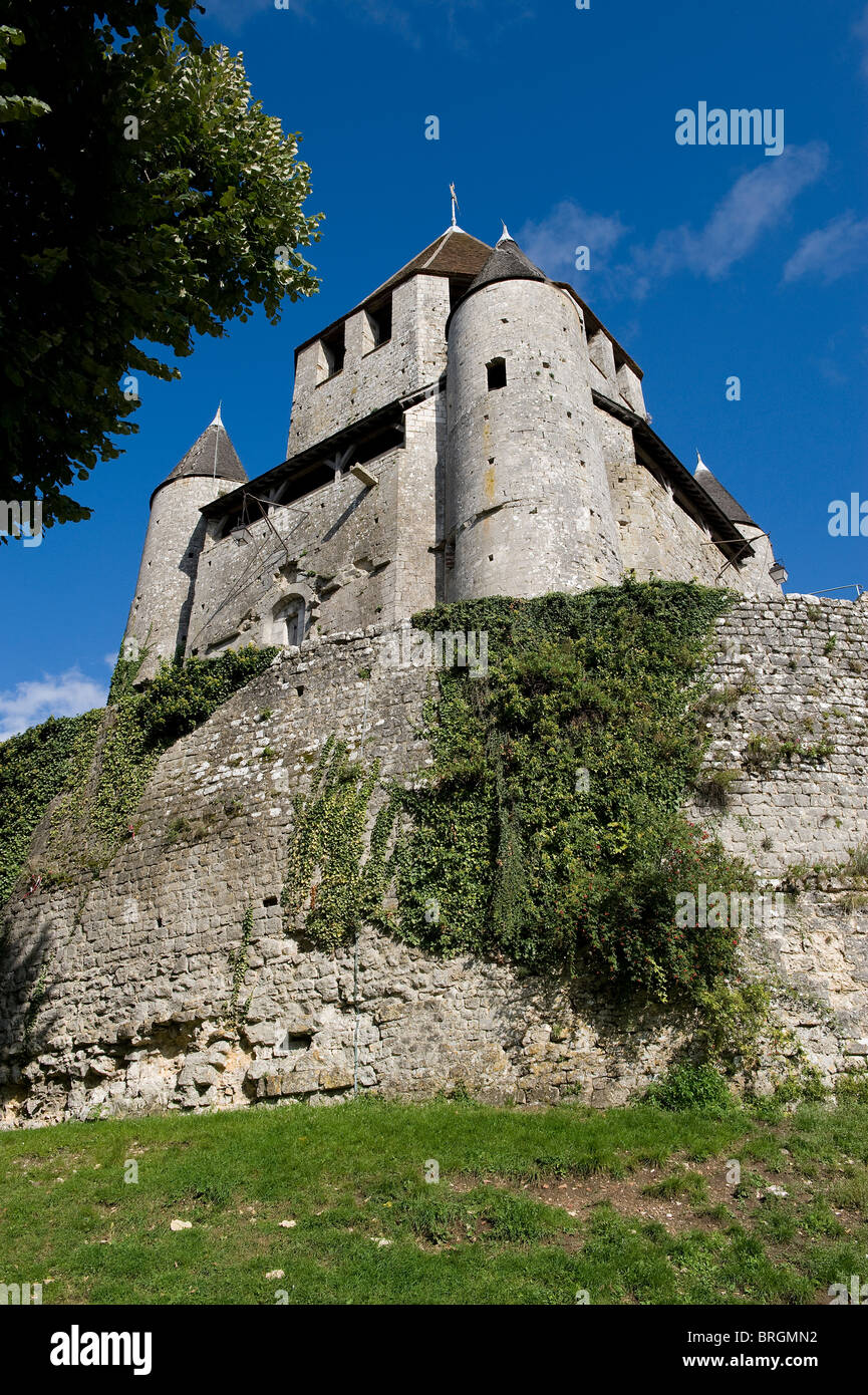 medieval castle, provins, france Stock Photo - Alamy