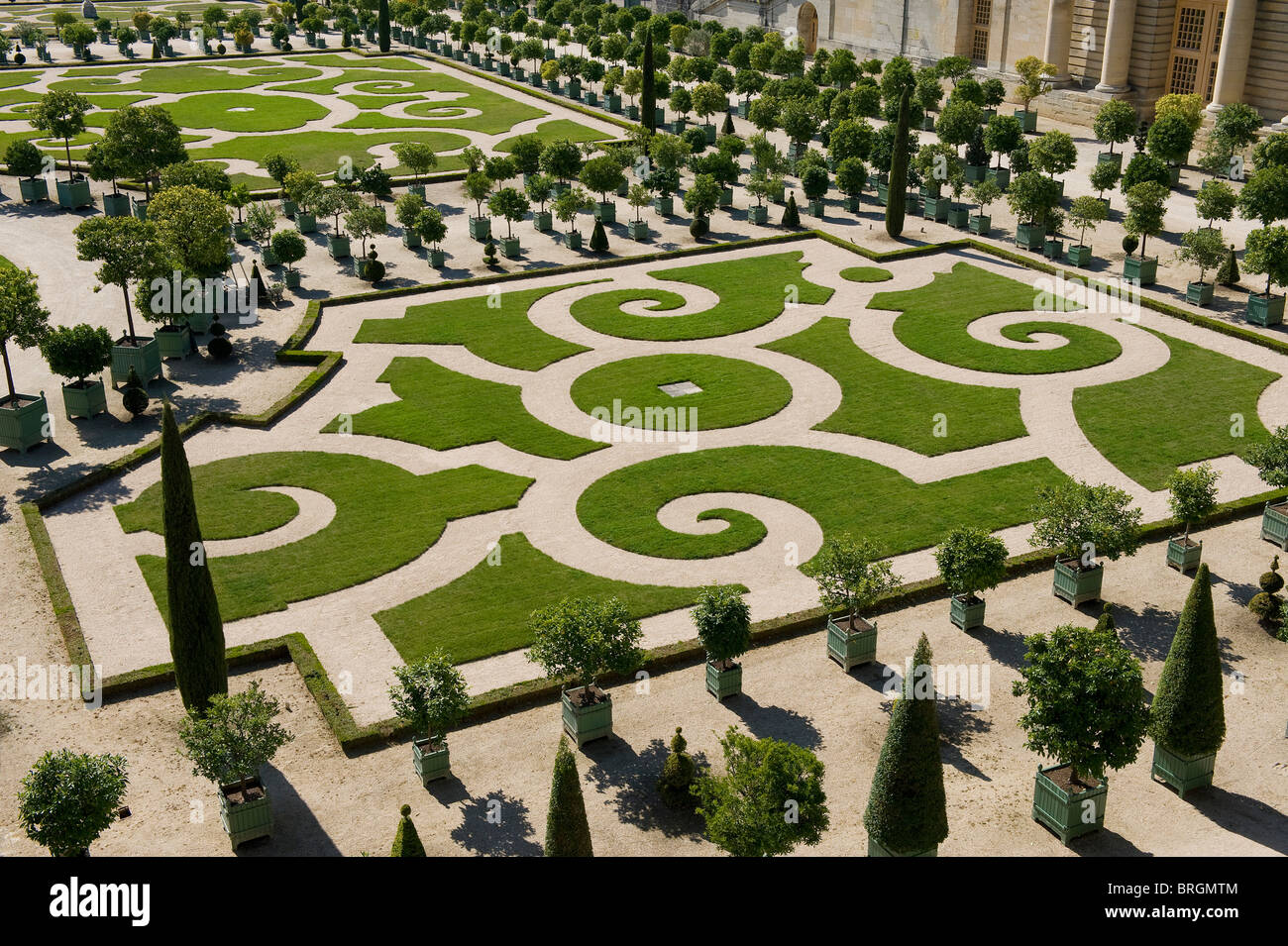 Palace of versailles aerial view hi-res stock photography and images ...