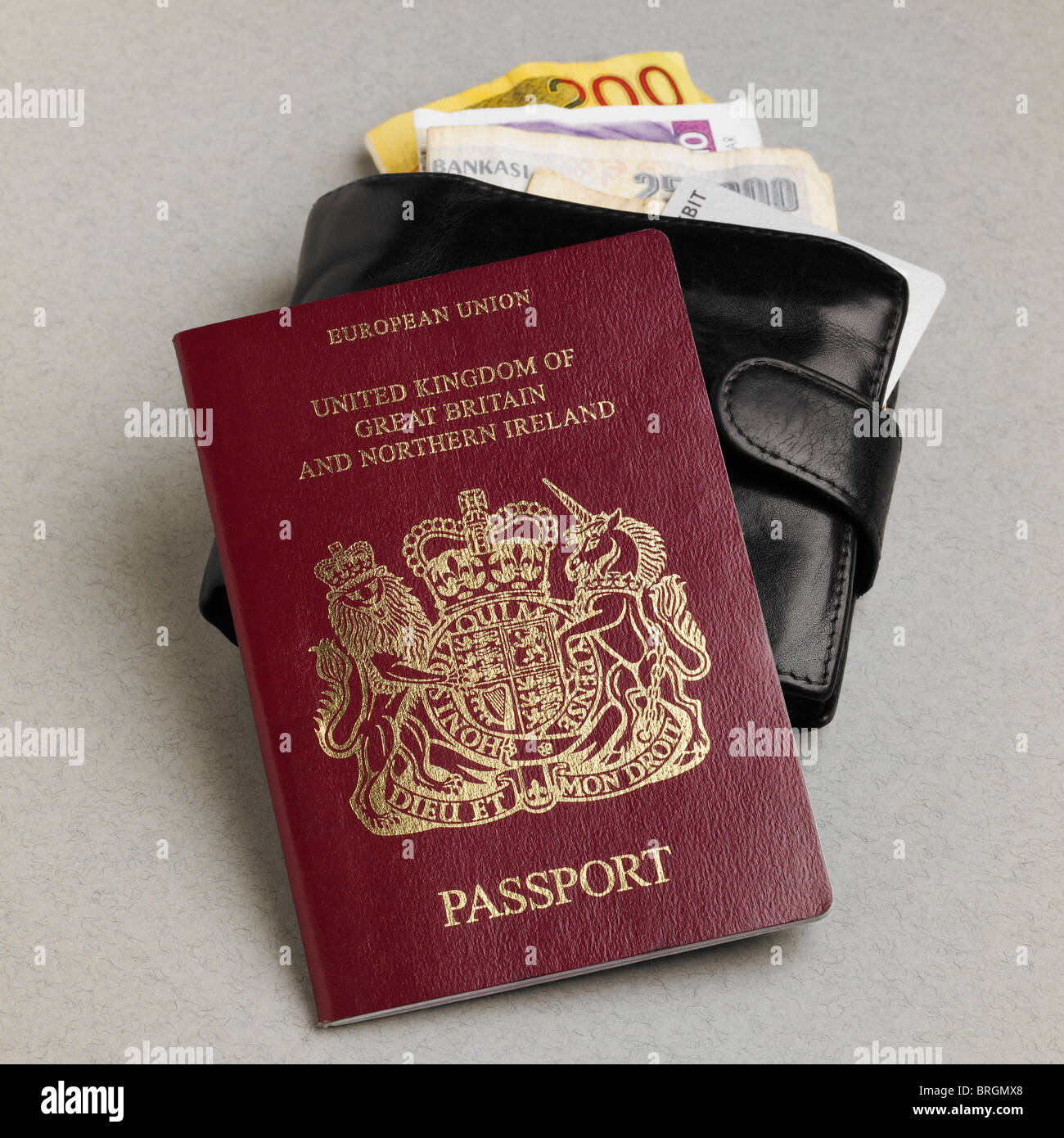 Cash passport card hi-res stock photography and images - Alamy