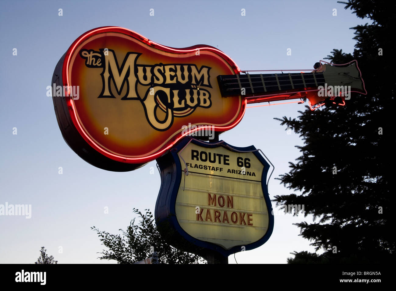 Route 66 neon signs hi-res stock photography and images - Alamy