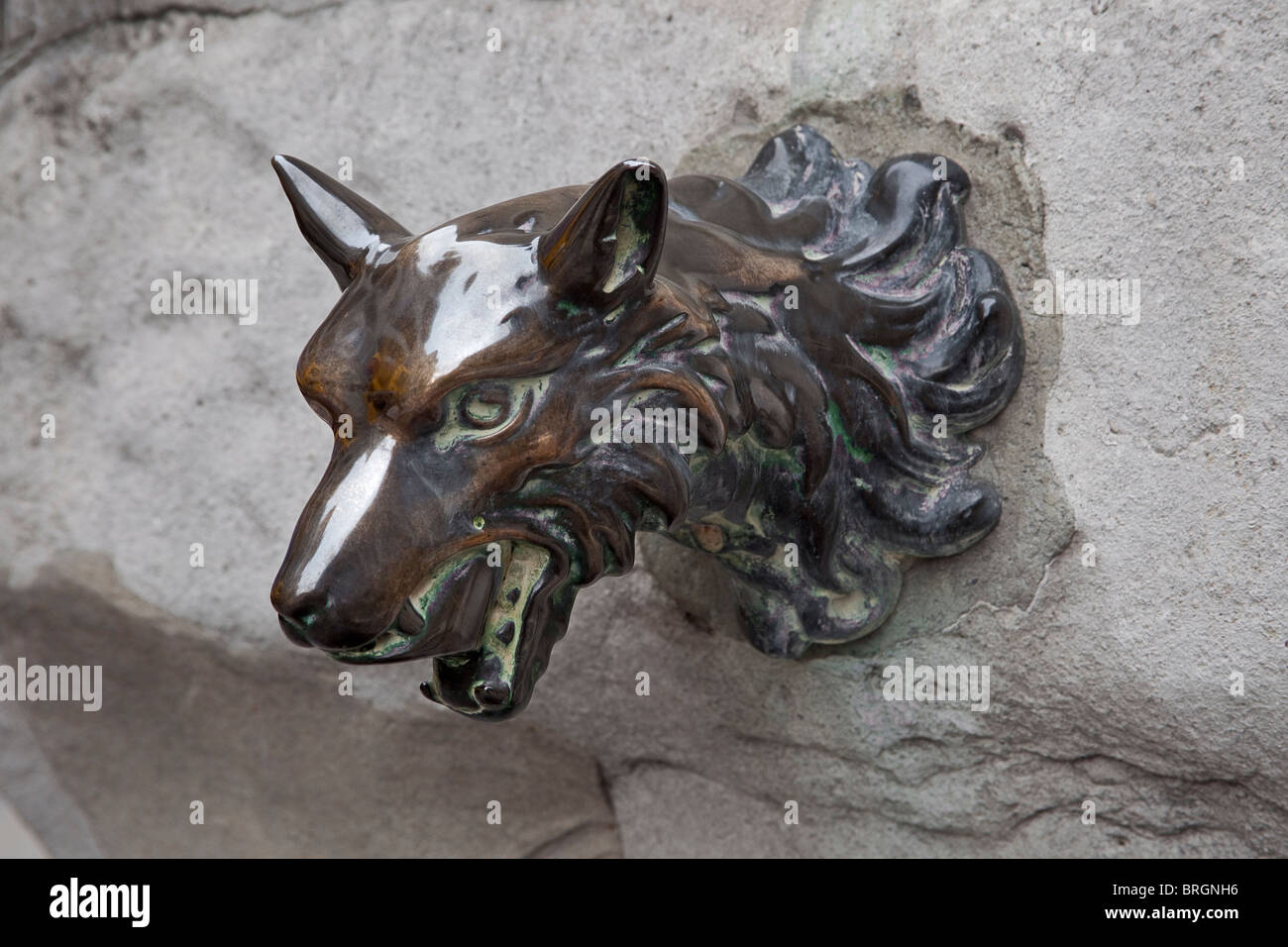 City of London,Aldgate High Street Aldgate Pump August 2010 Stock Photo ...