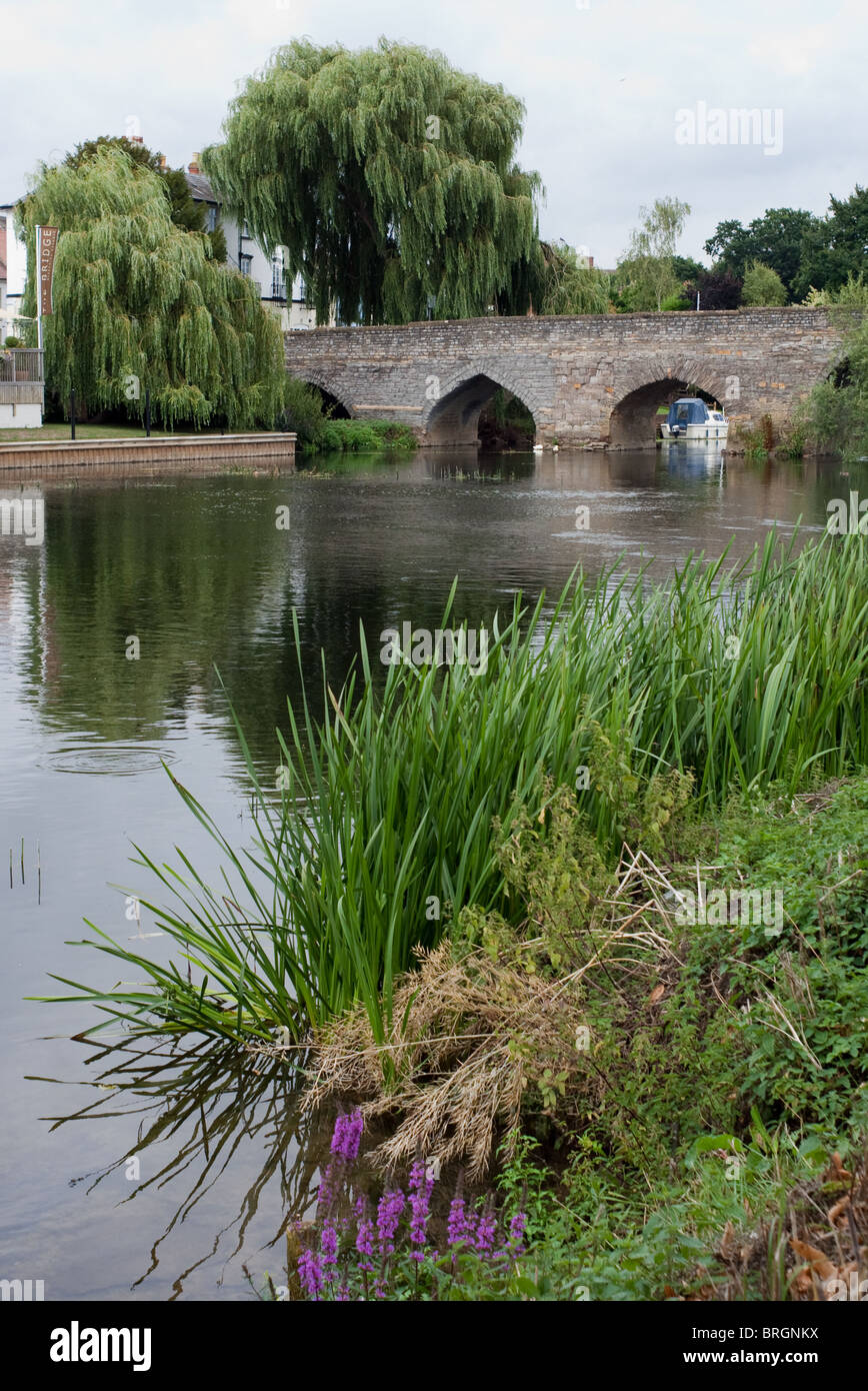 River and Bridge Stock Photo - Alamy