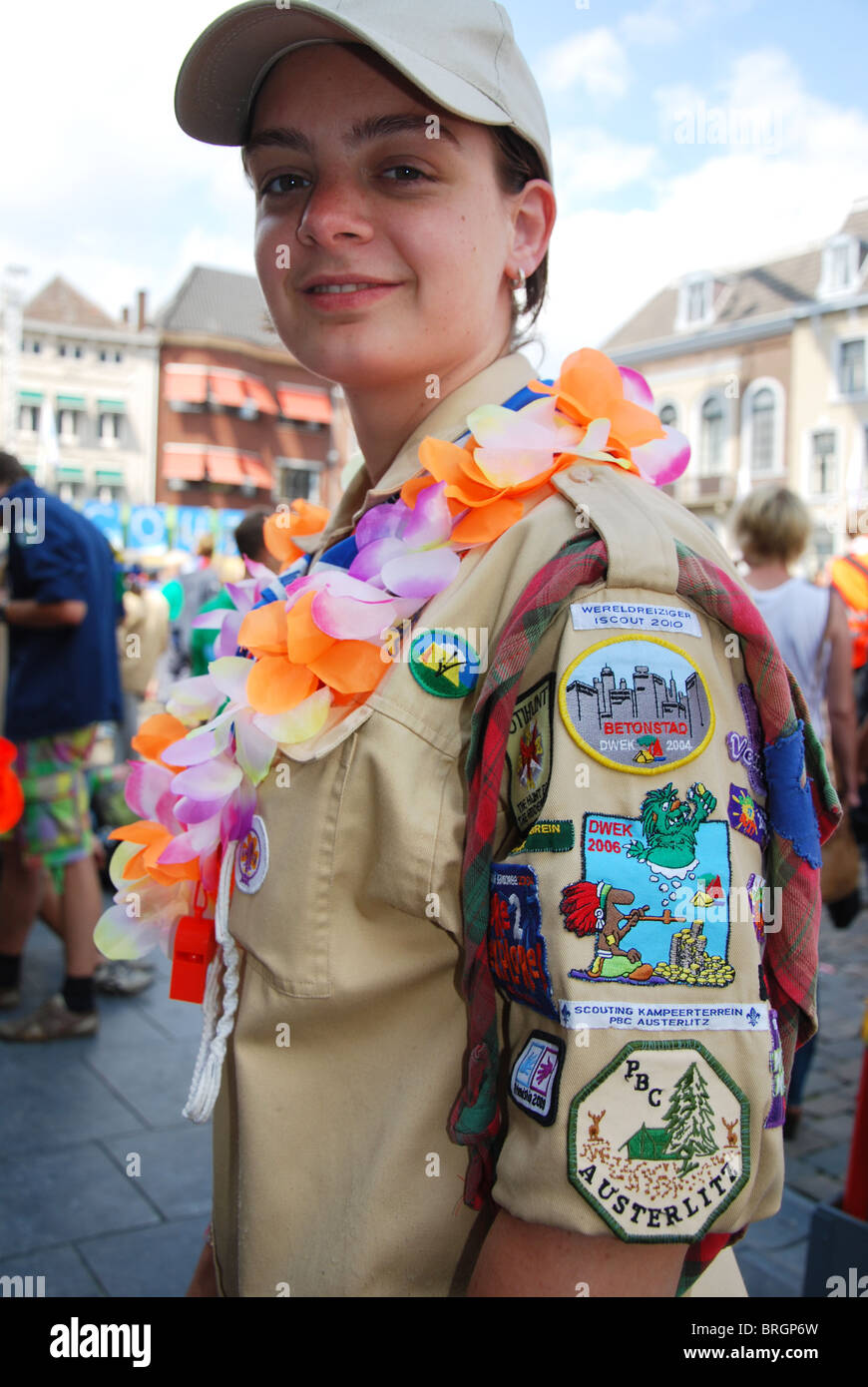International scouts meeting in Roermond Netherlands, summer 2010 Stock ...