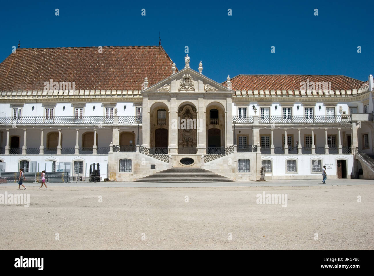 The University of Coimbra, Portugal. The old courtyard Stock Photo - Alamy