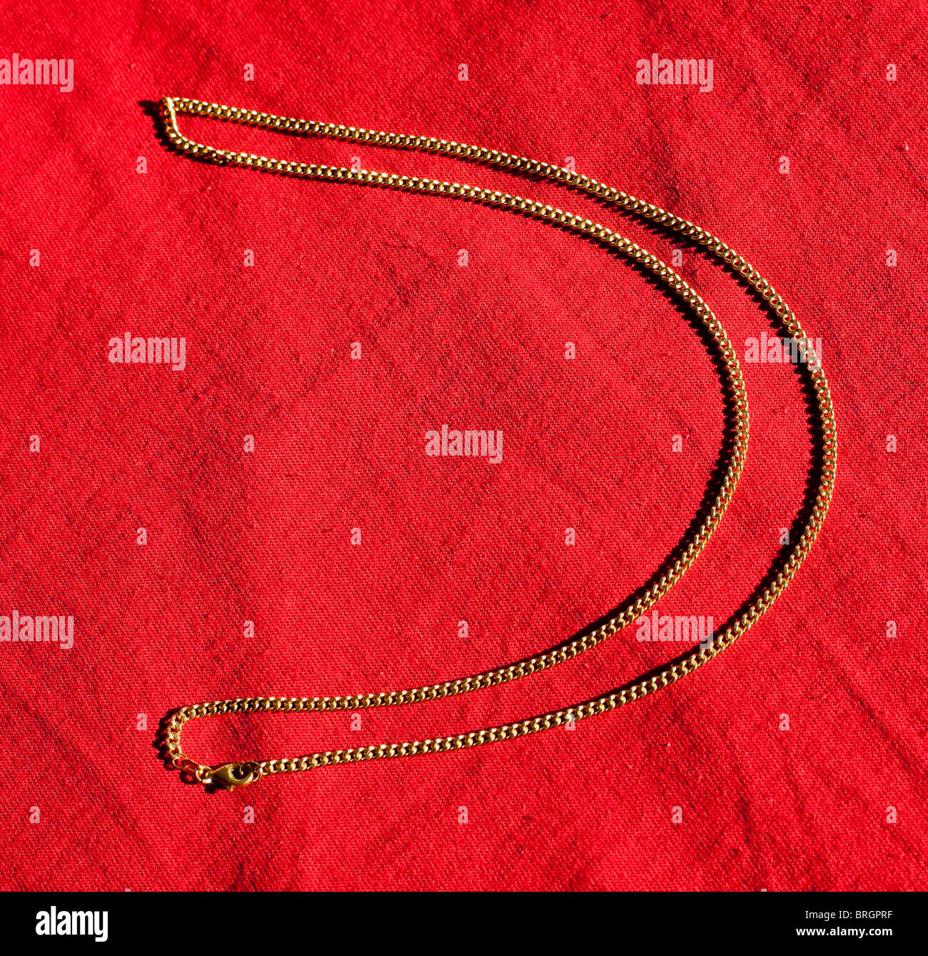 Gold neck chain hi-res stock photography and images - Alamy