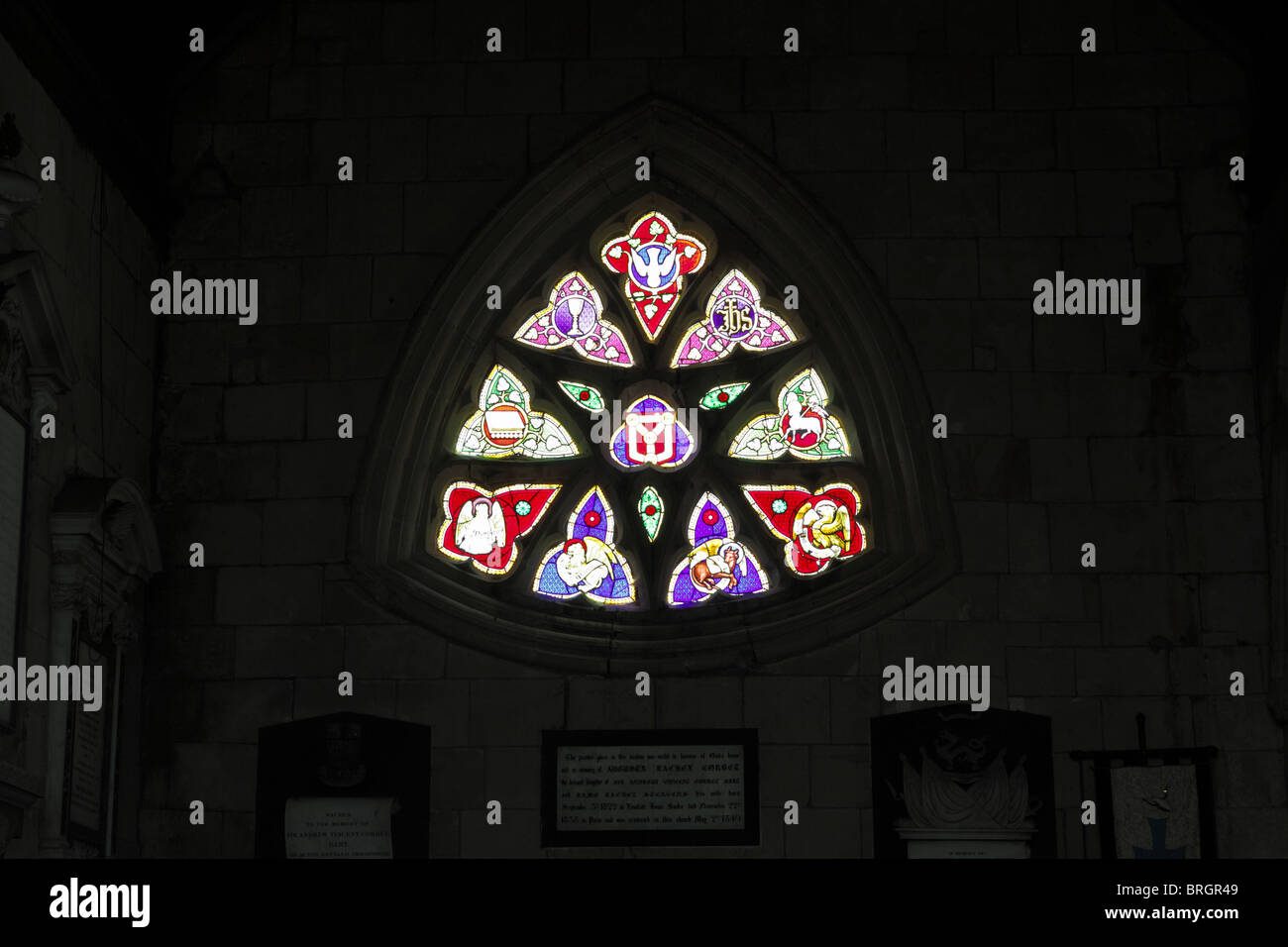 Internal features and artefact which relate to St Bartholemews Church ...