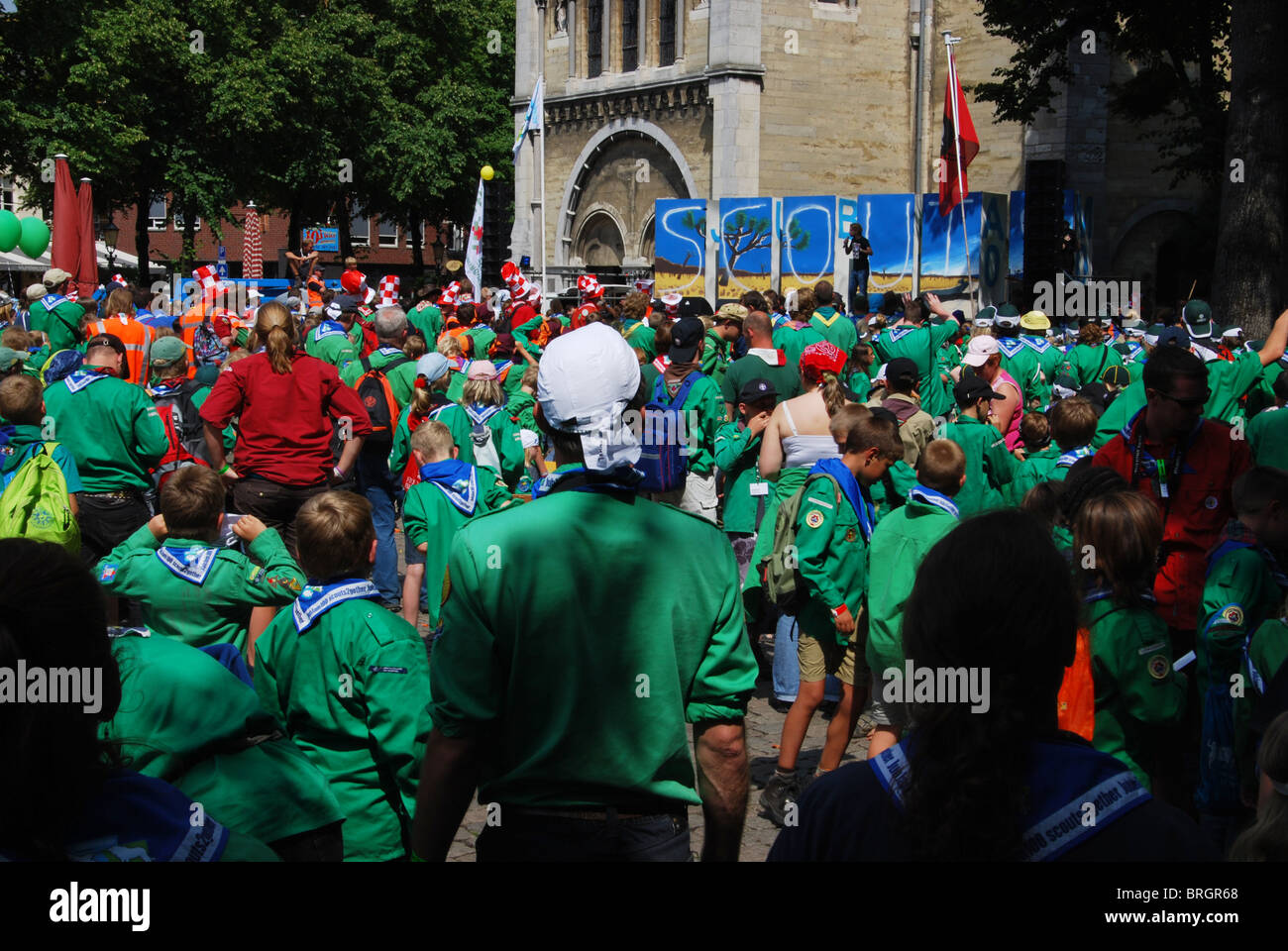 Boys scout at any jamboree hi-res stock photography and images - Alamy