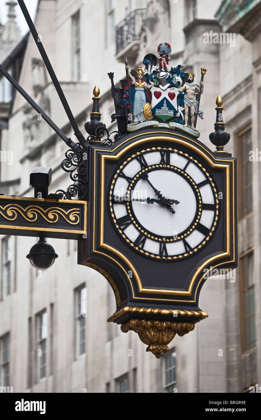 Royal exchange clock hi-res stock photography and images - Alamy