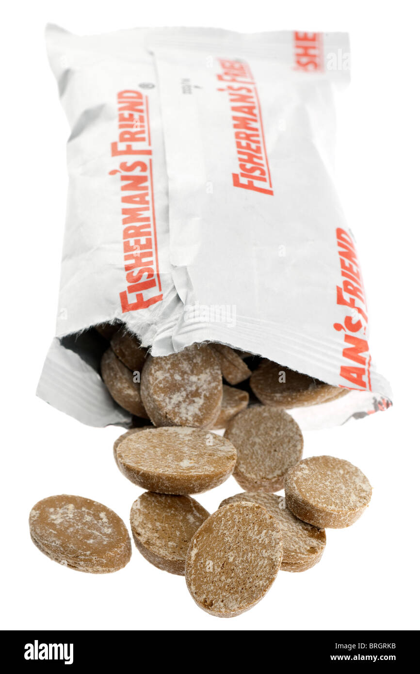 45G packet of Fishermans friends original extra strong traditional ...