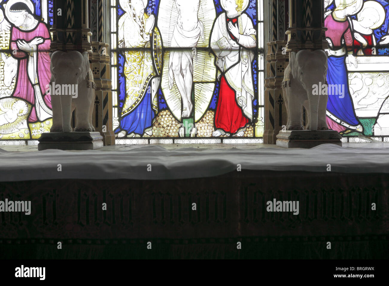 Internal features and artefact which relate to St Bartholemews Church ...