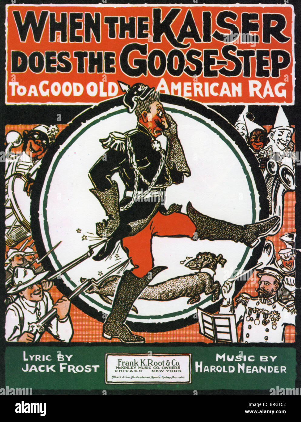 1918 sheet music hi-res stock photography and images - Alamy