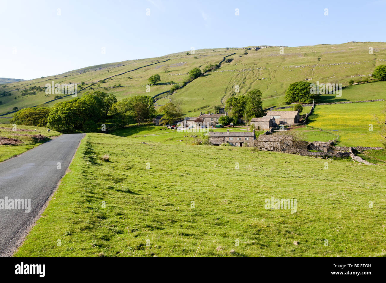 Yockenthwaite in Langstrothdale in the Yorkshire Dales National Park ...