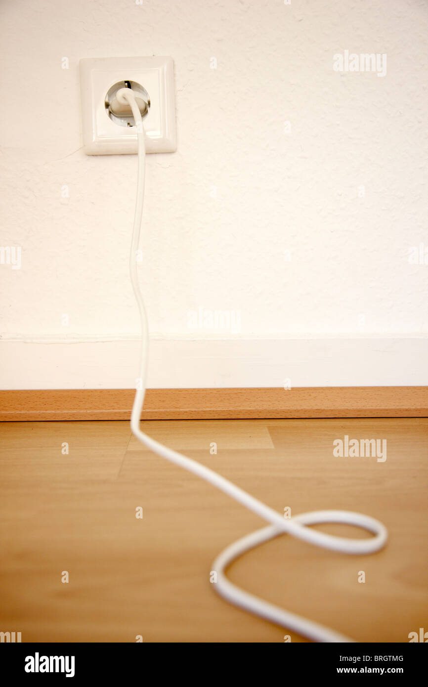 Electric plug and electrical wall socket Stock Photo - Alamy