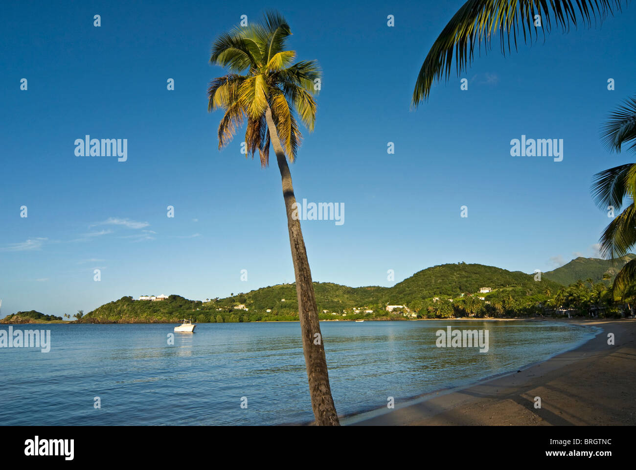 Carlisle Bay beach, Antigua, West Indies, Caribbean, Central America ...