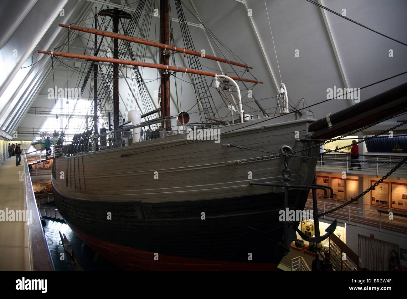 The Fram Museum which shows the history of Norway’s polar explorers ...