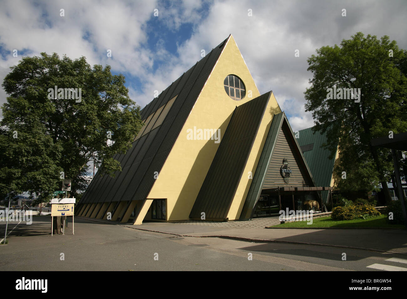 The Fram Museum which shows the history of Norway’s polar explorers ...