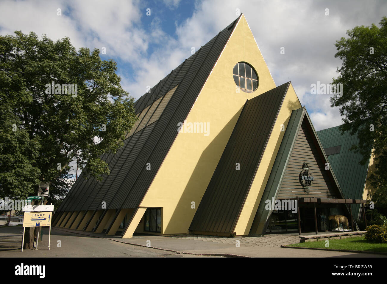 The Fram Museum which shows the history of Norway’s polar explorers ...