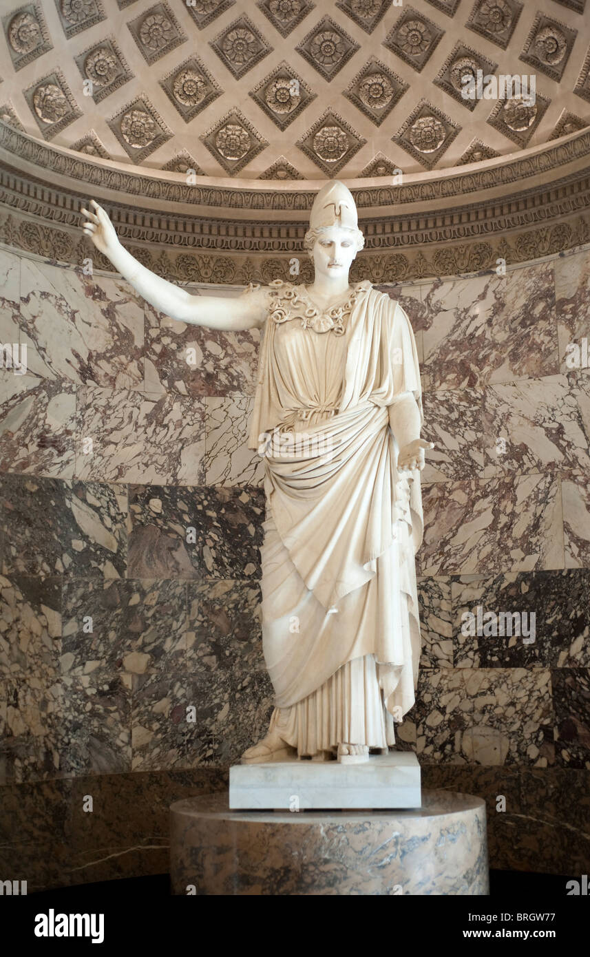 Athena known as the Pallas of Velletri Stock Photo - Alamy