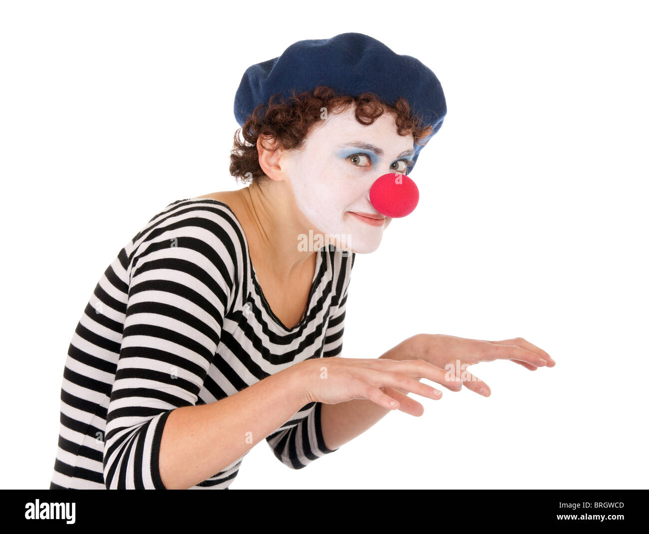 Beauty shot woman makeup artist Cut Out Stock Images & Pictures - Alamy